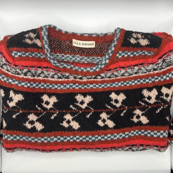 Ulla Johnson | Sweaters | Ulla Johnson Crop Puffy Arm Sweater | Poshmark